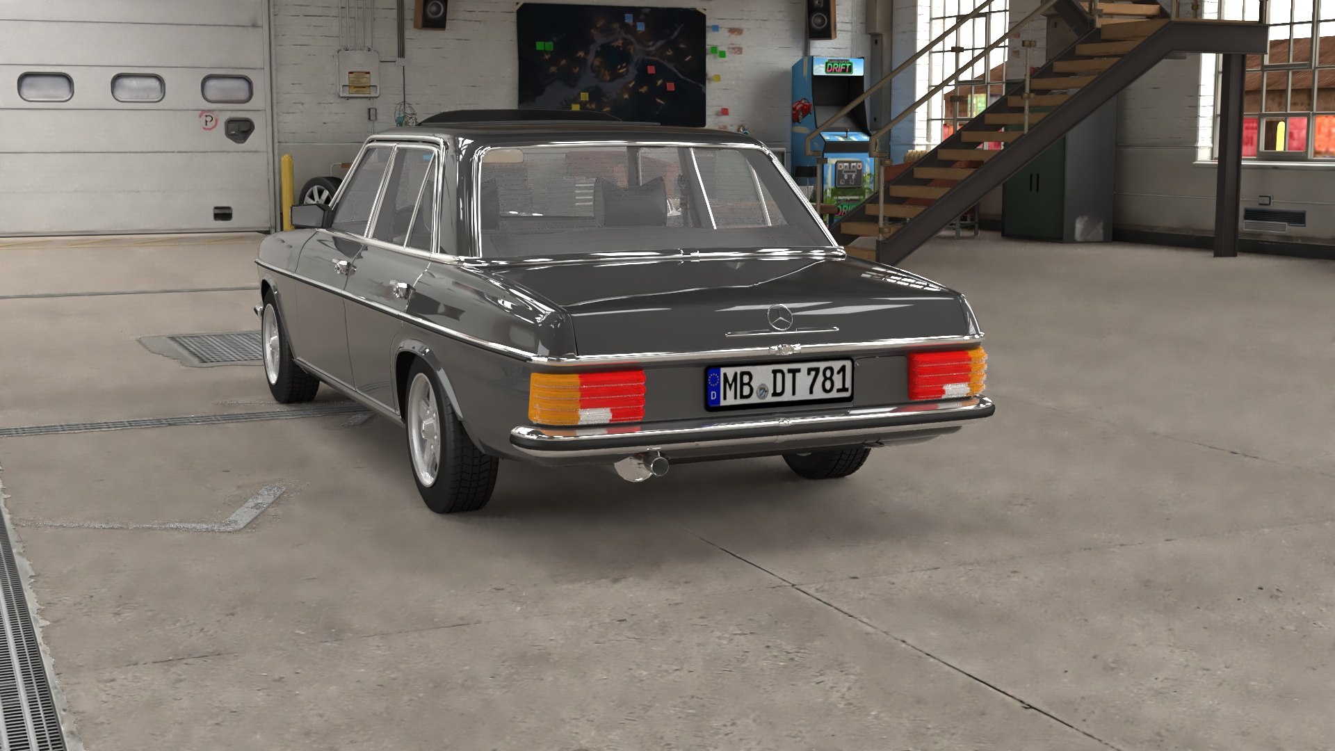 3D 1968-1975 Mercedes Benz W115 - TurboSquid 2019874