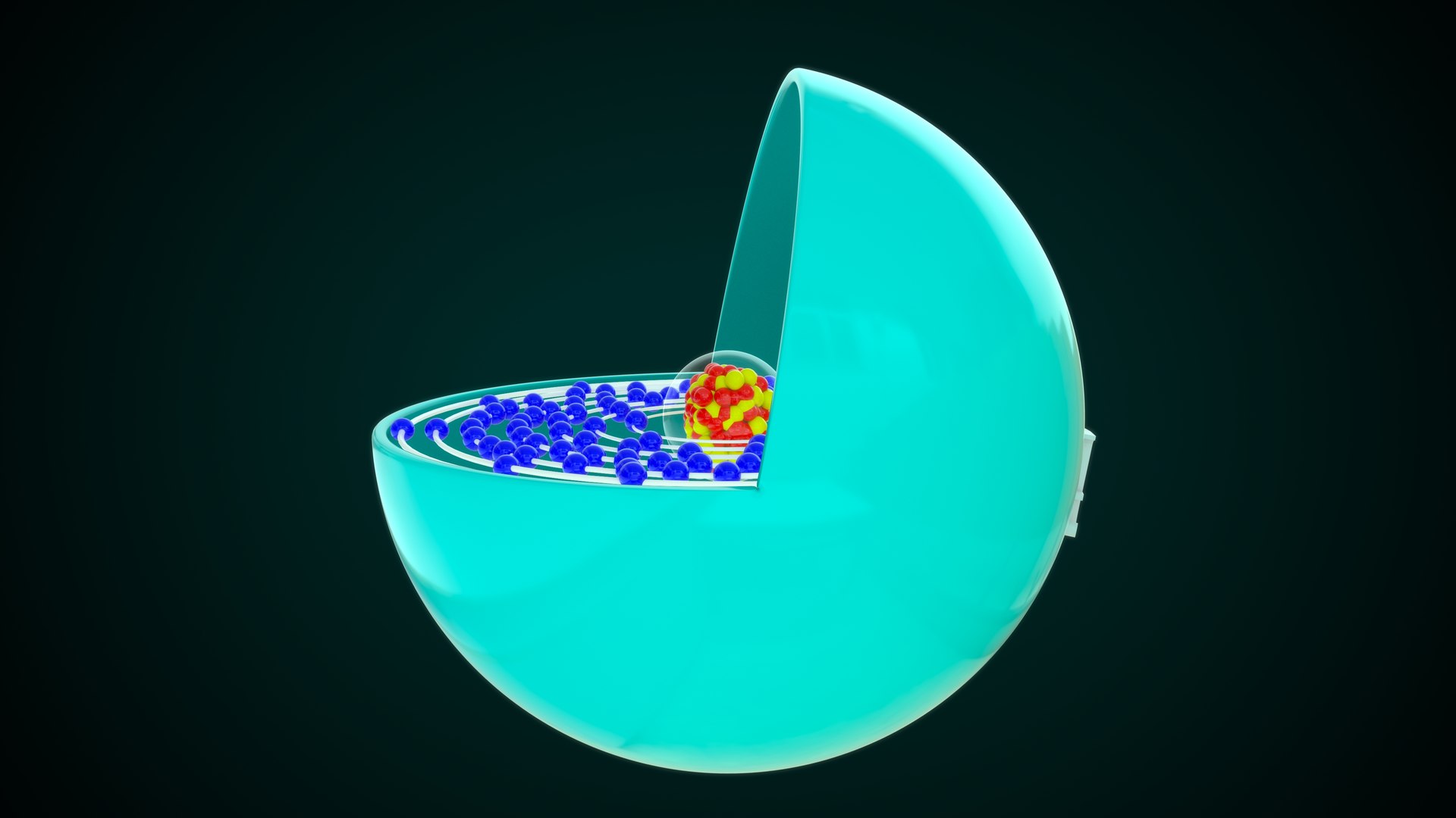 Rutherfordium Chemical Element Model - TurboSquid 2143695