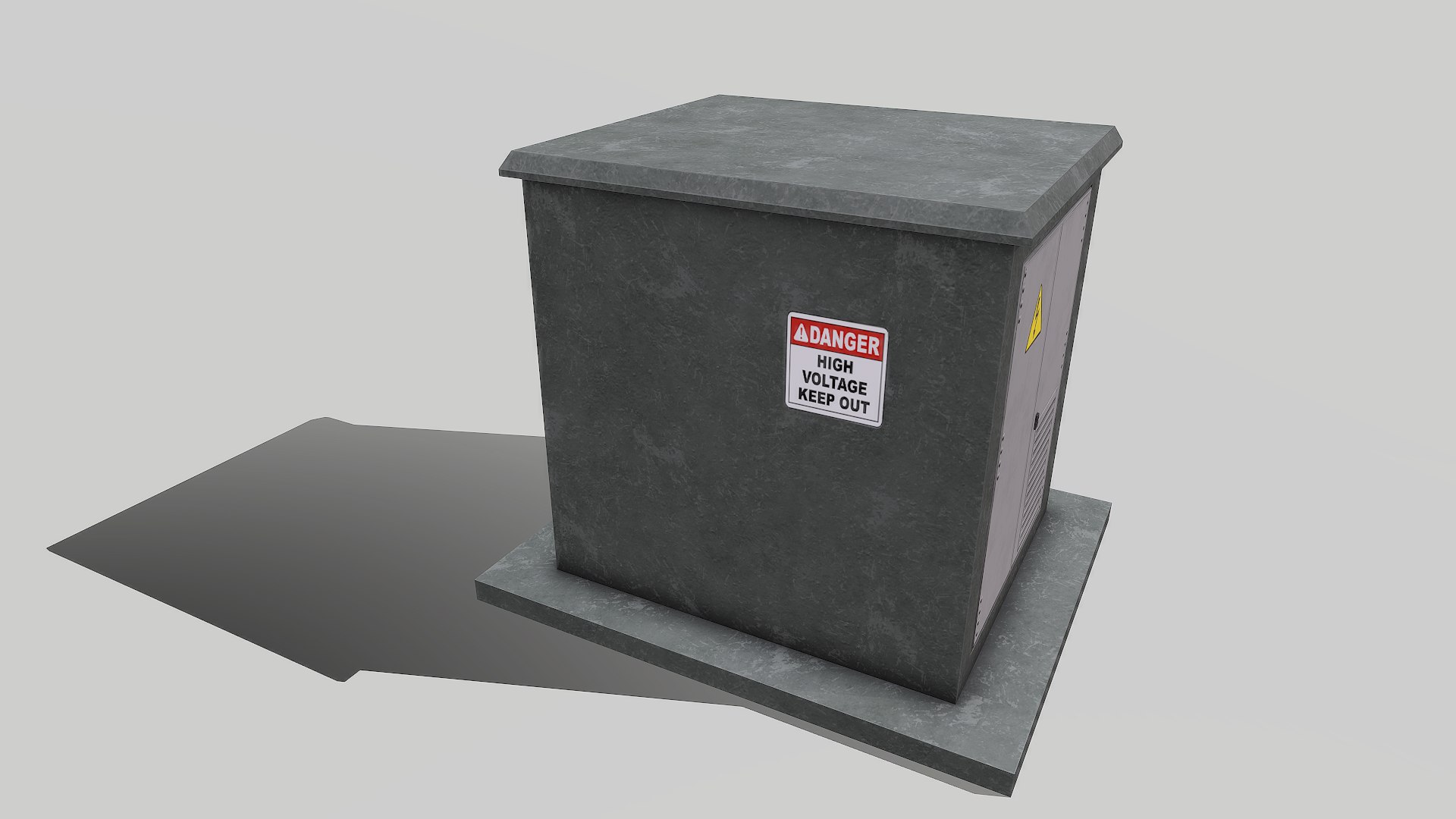 3D Electrical Box Transformer - TurboSquid 1942702