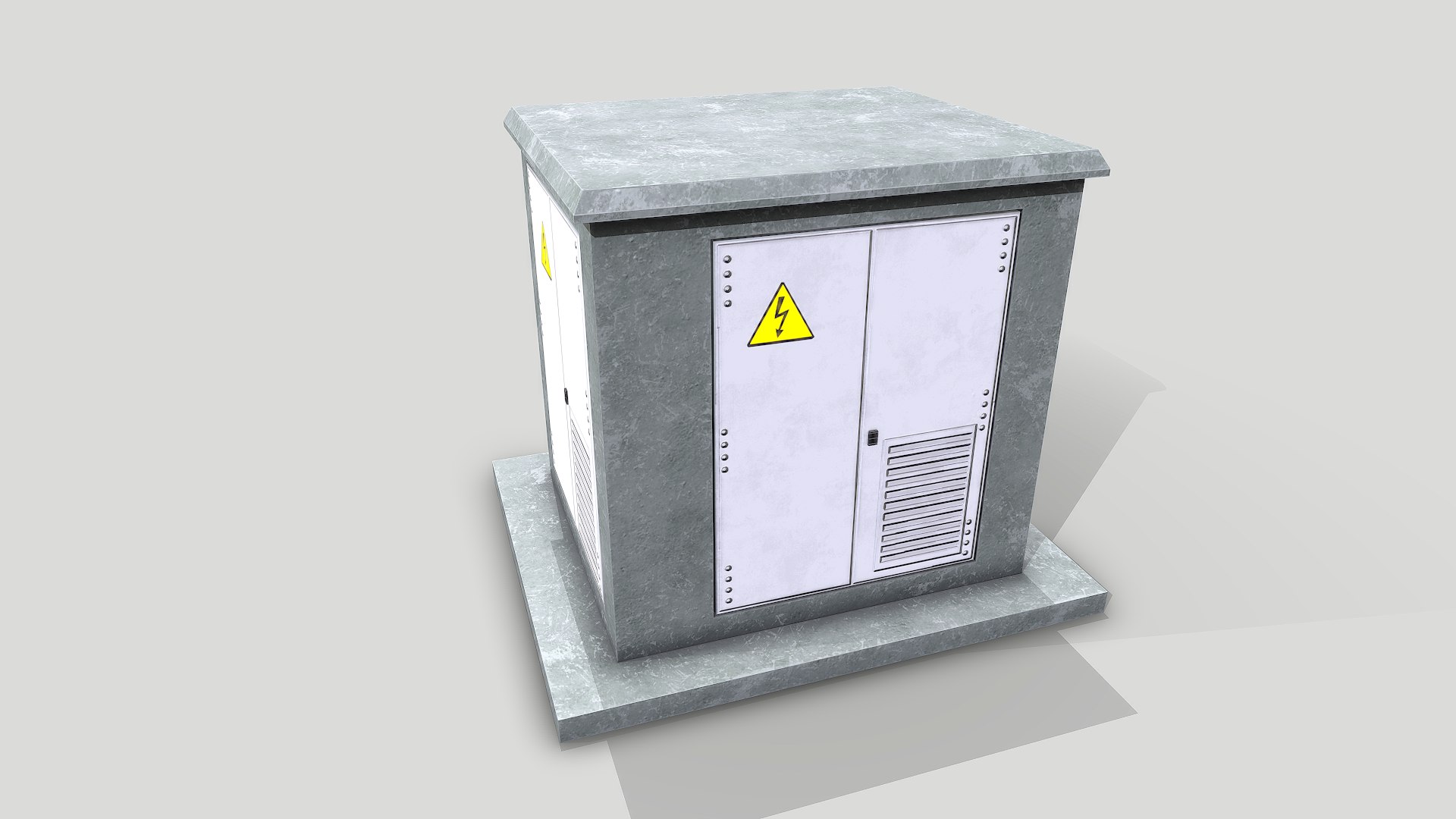 3D Electrical Box Transformer - TurboSquid 1942702