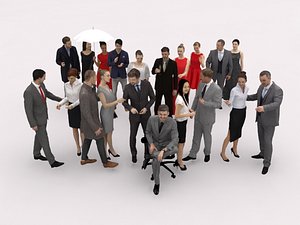 3D model ultimate speed crowds people - TurboSquid 1463426