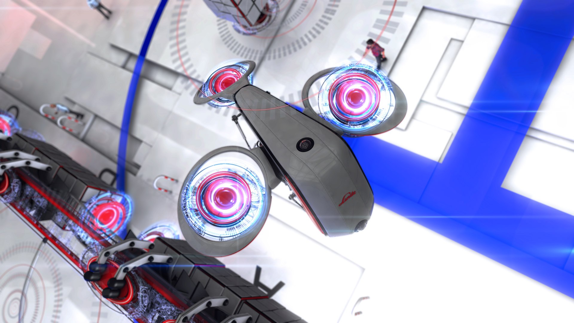 3d Spaceship Drone Model