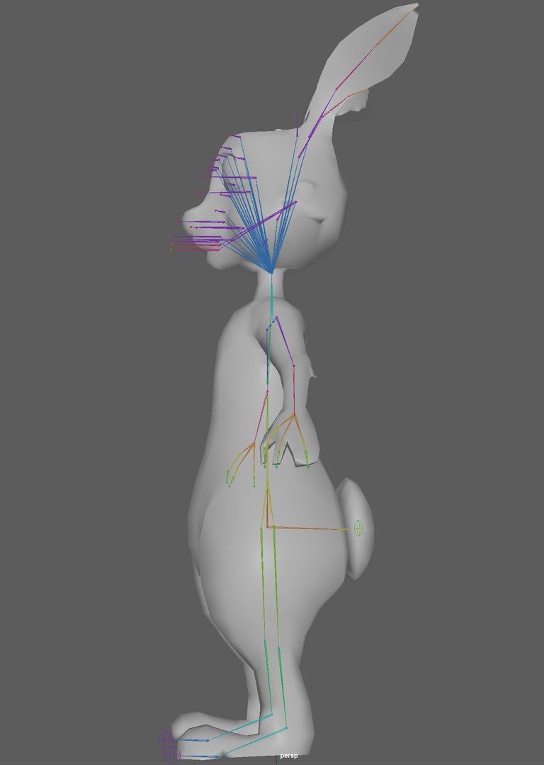 Cartoon Rabbit 3D Model - TurboSquid 2071960