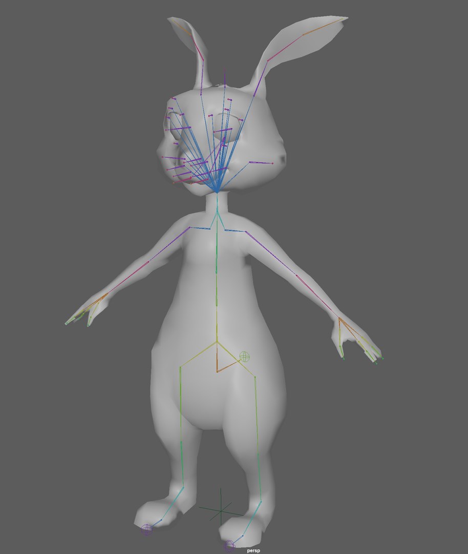 Cartoon Rabbit 3D Model - TurboSquid 2071960