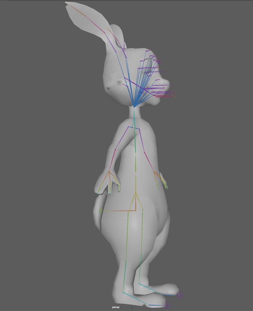 Cartoon Rabbit 3D Model - TurboSquid 2071960