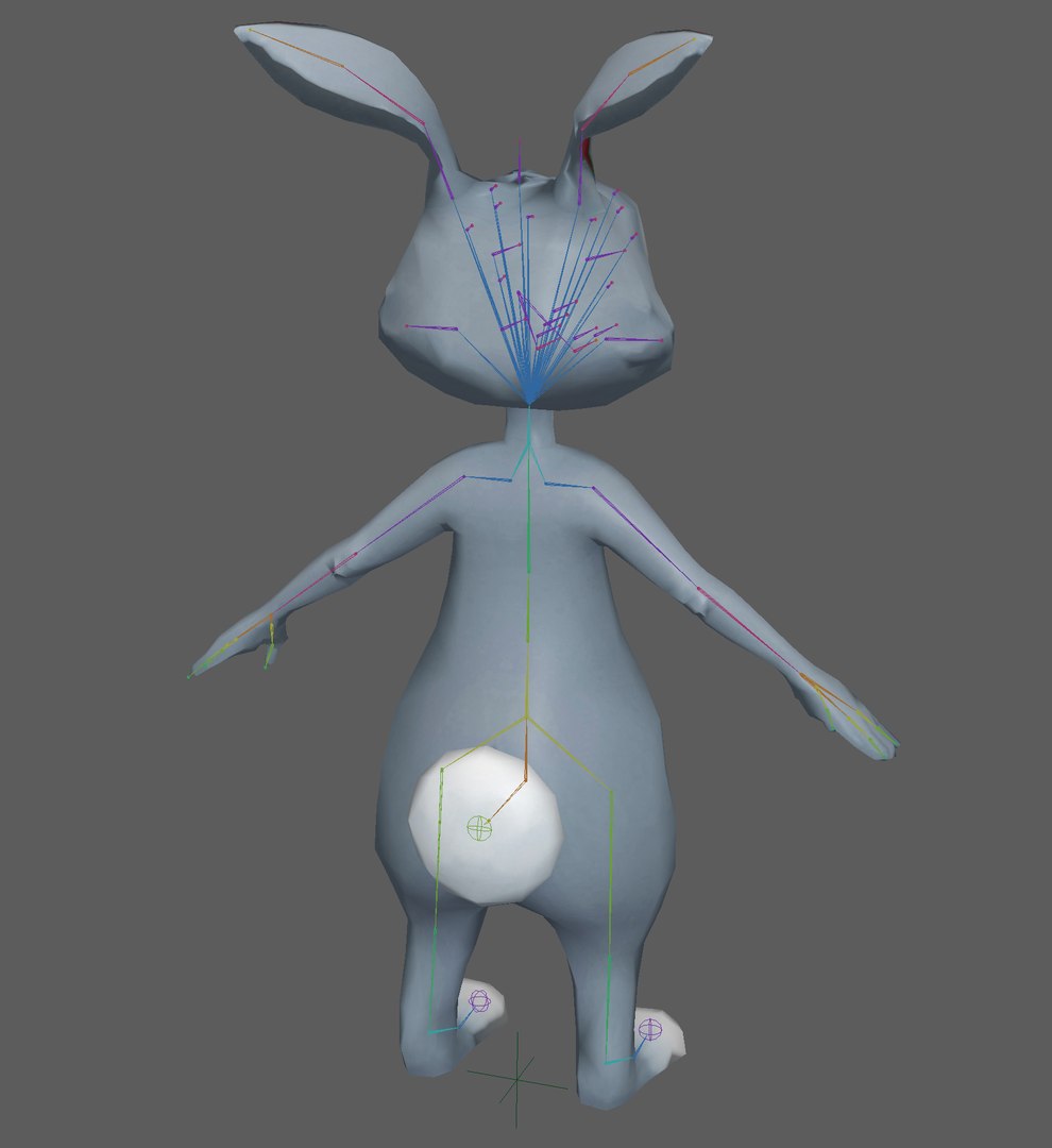 Cartoon Rabbit 3D Model - TurboSquid 2071960