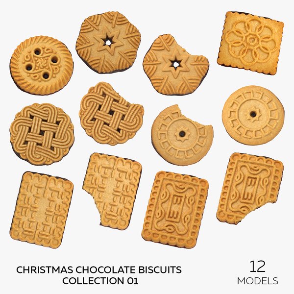 Cookie glTF Models for Download | TurboSquid