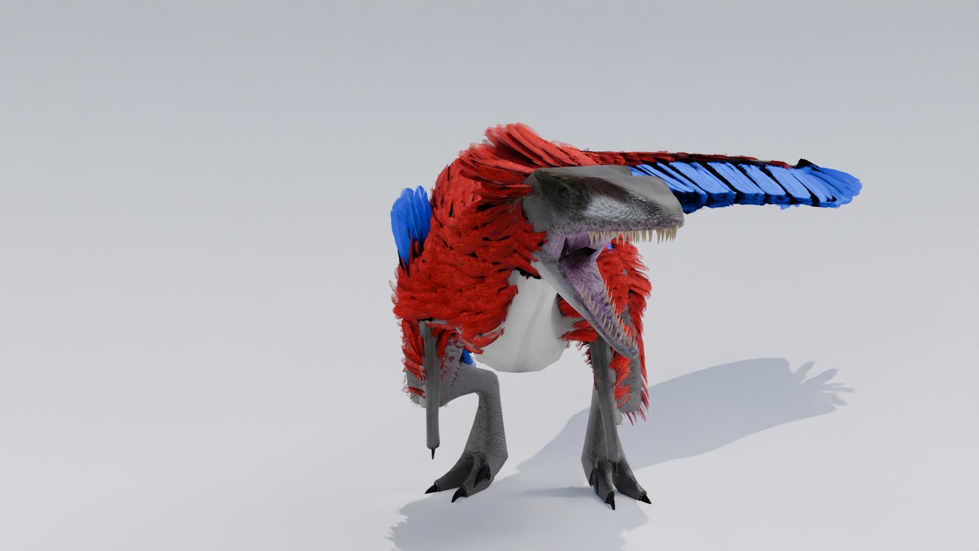 Jurassic World Dominion Pyroraptor 3D Model - TurboSquid 2356270
