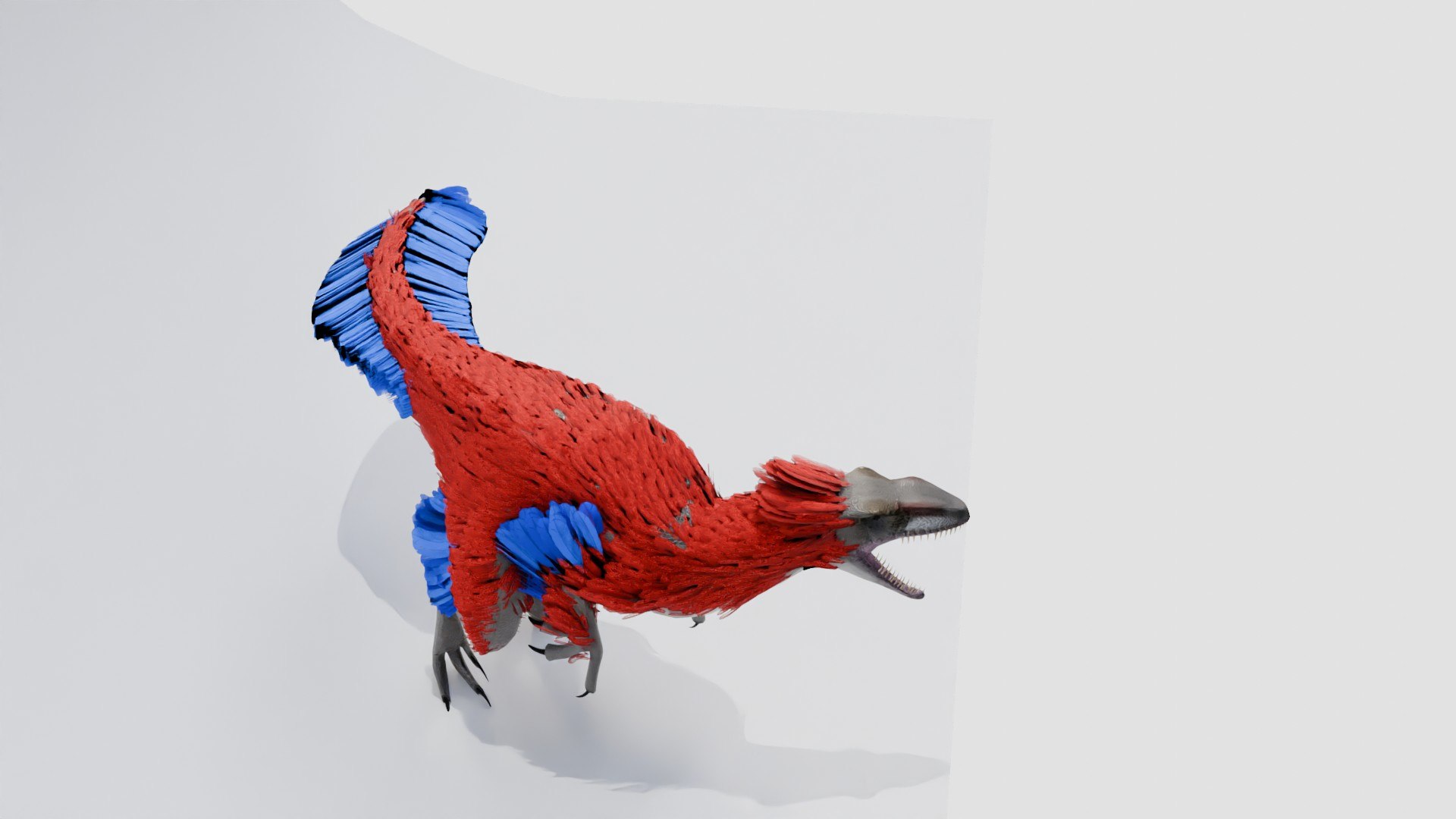 Jurassic World Dominion Pyroraptor 3D Model - TurboSquid 2356270