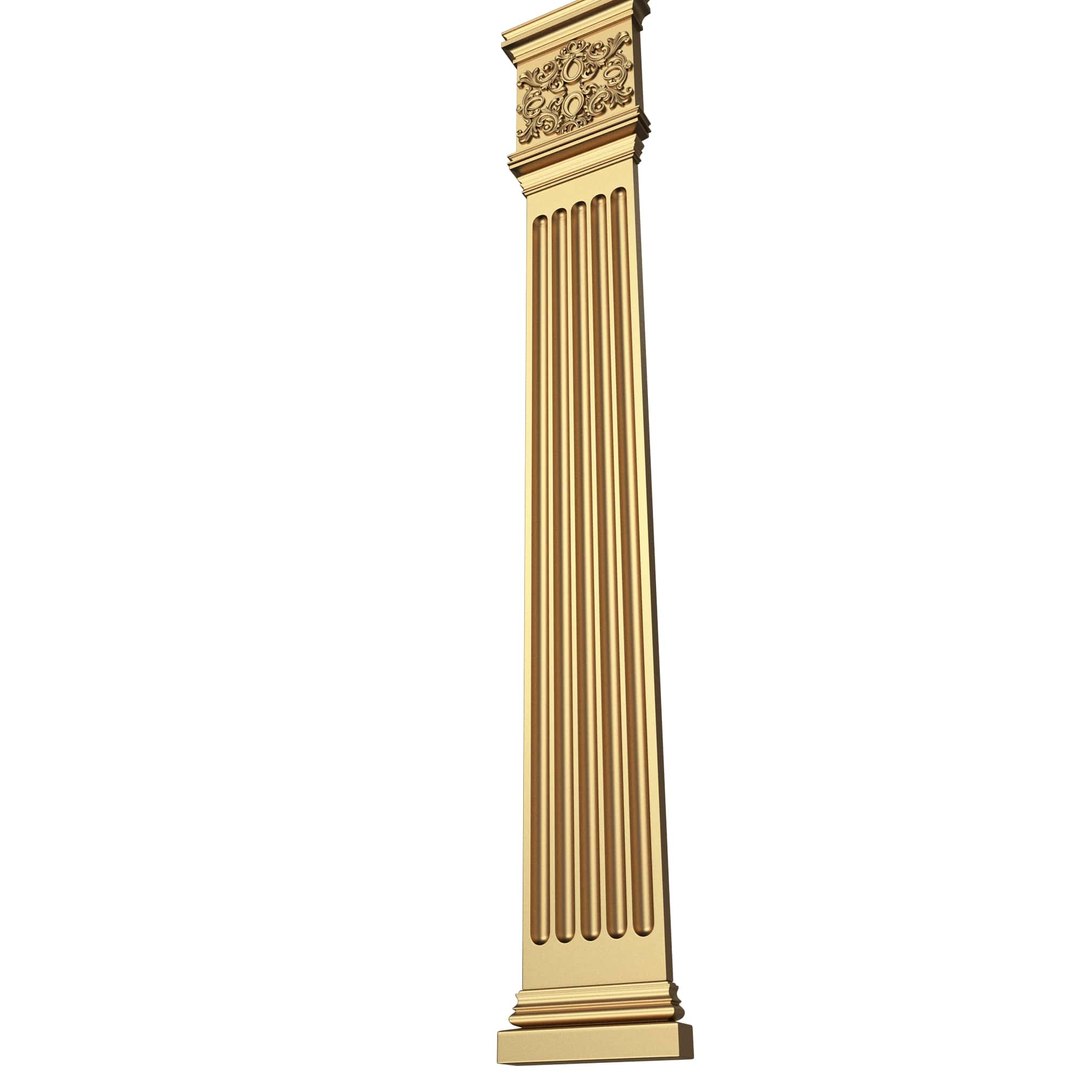 3D Column Capital 1301 - TurboSquid 2173653