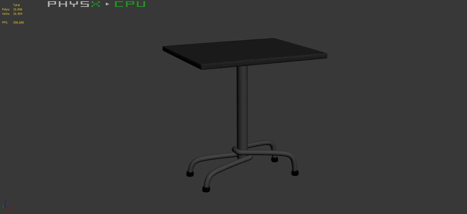 3d Ikea Tunholmen Table Model