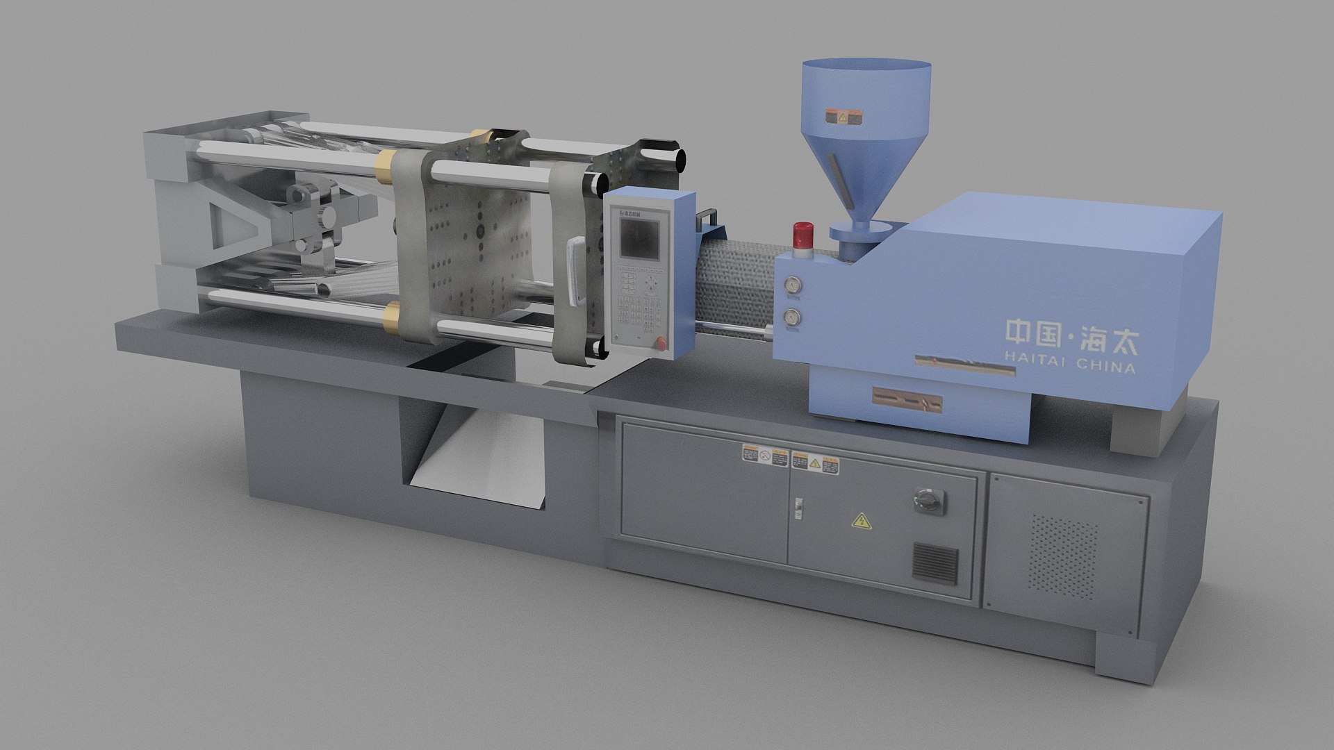 3D Molding Machine Htw140 - TurboSquid 1407666