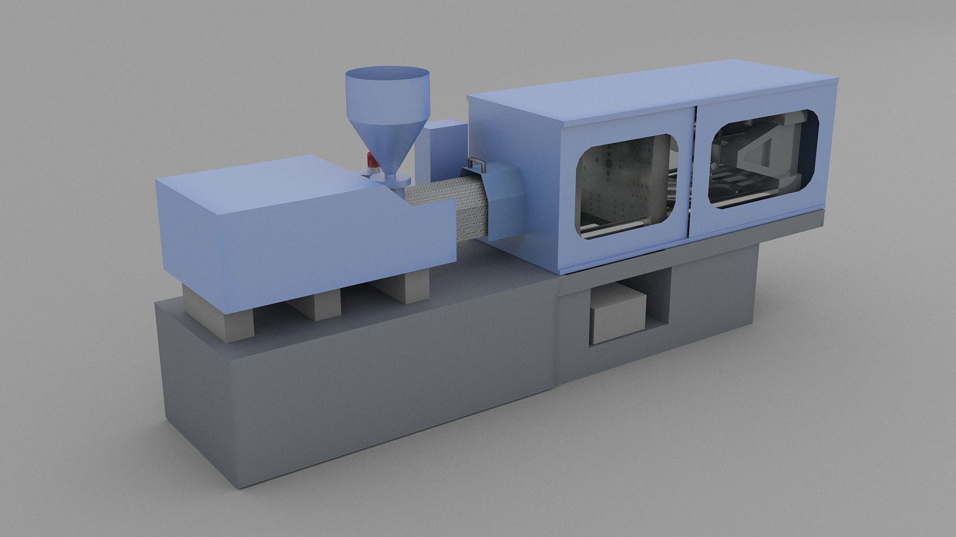 3D Molding Machine Htw140 - TurboSquid 1407666