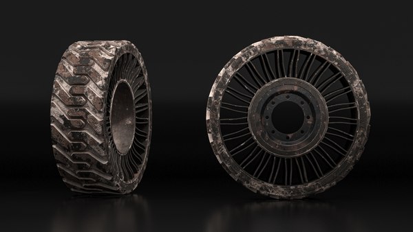 modelo 3d Michelin X Tweel All Terrain Dirty - TurboSquid 1979288