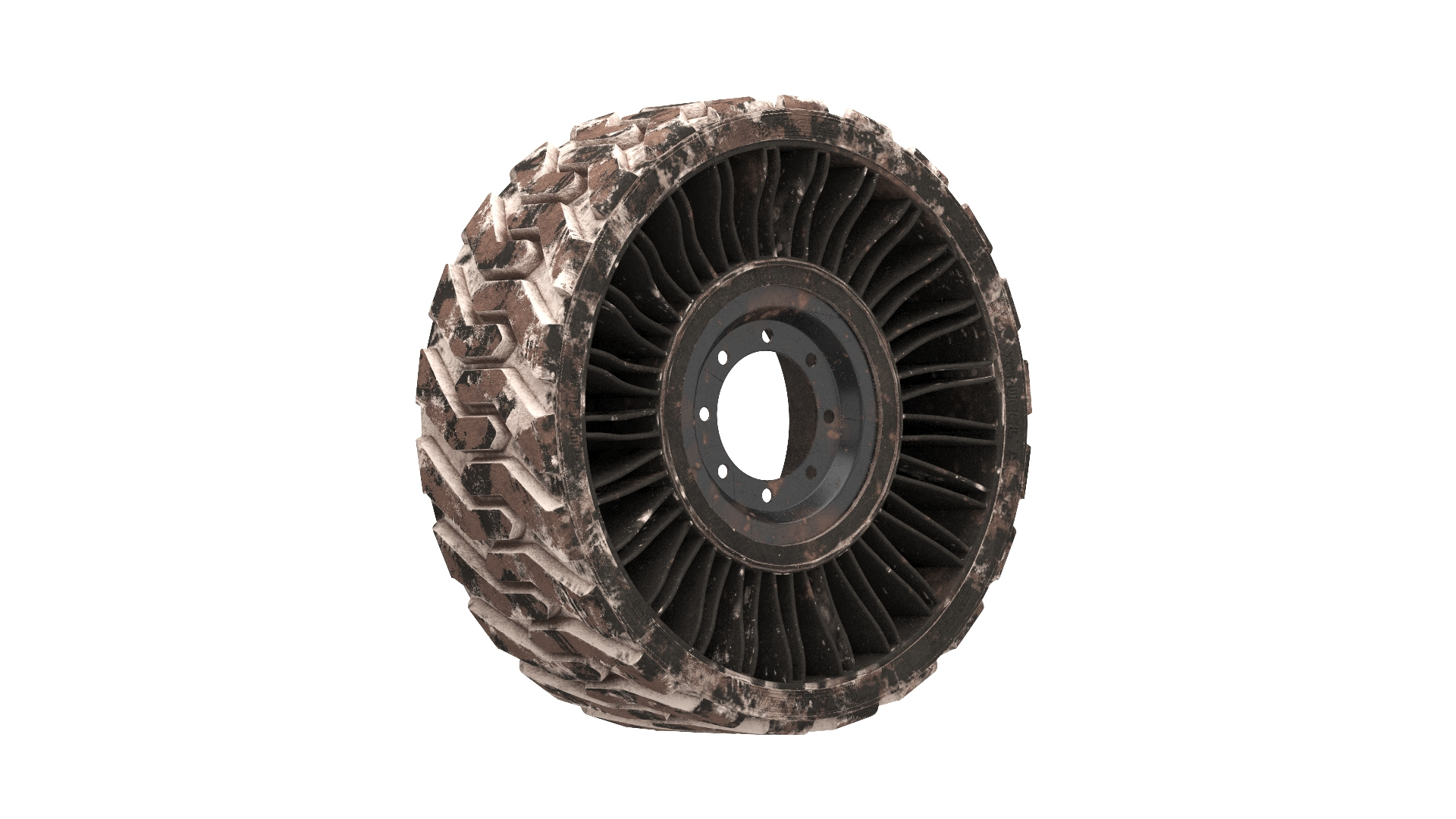 3D Michelin X Tweel All Terrain Dirty - TurboSquid 1979288