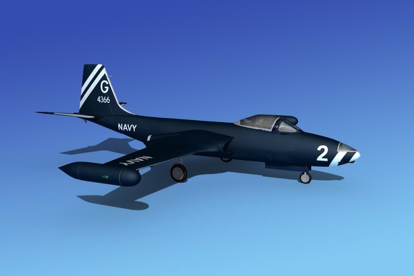 max cockpit f2h banshee jet fighter