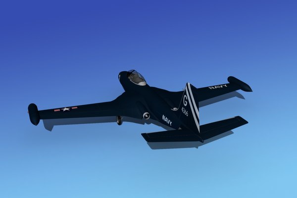 max cockpit f2h banshee jet fighter