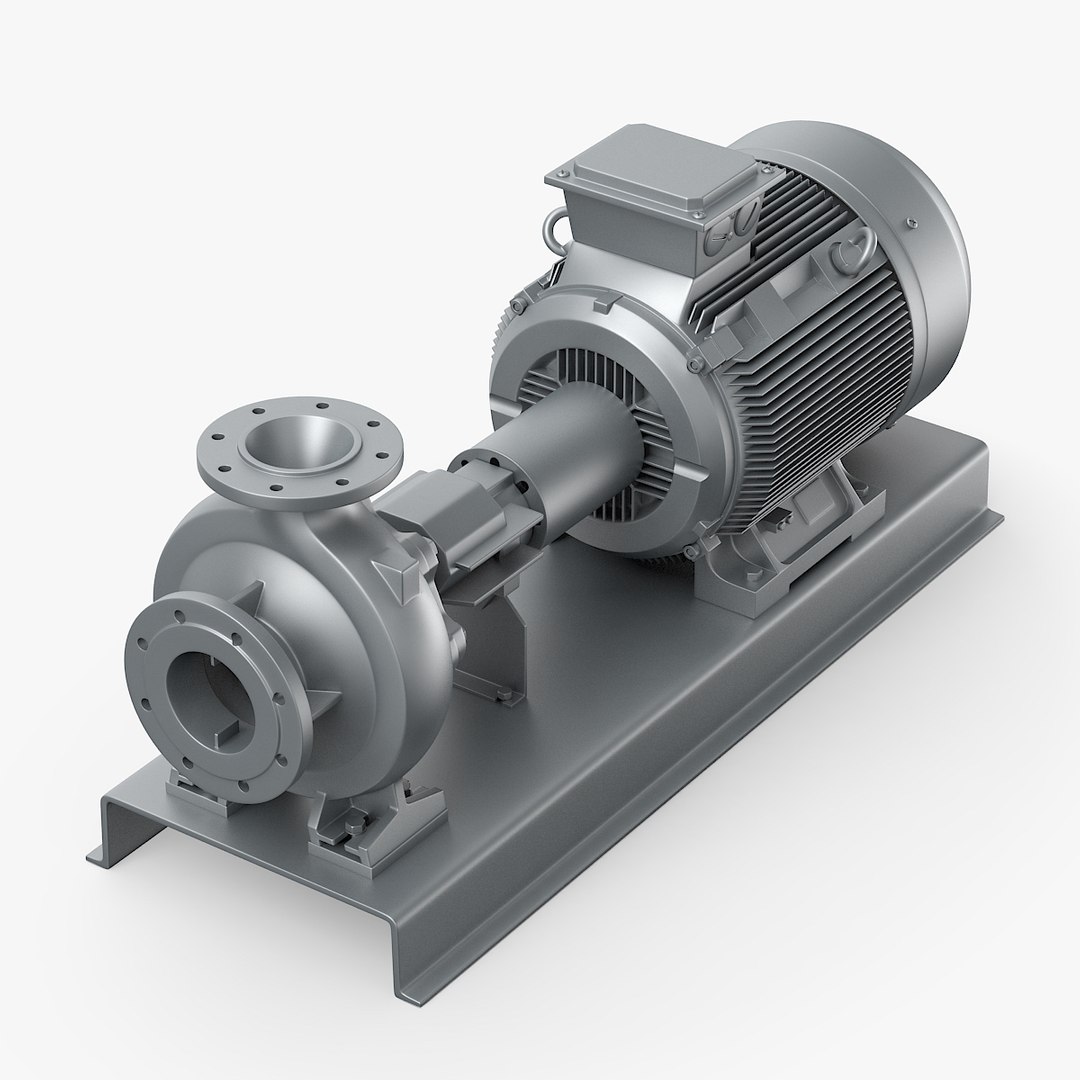 3D Pump Centrifugal Model - TurboSquid 1356895