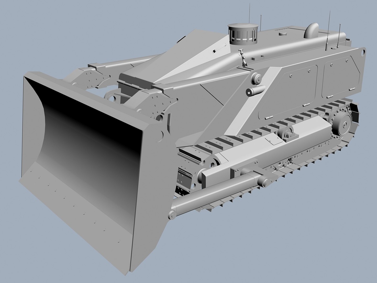 Mv-4 Dok-ing Vehicle Dozer Model - TurboSquid 1287515