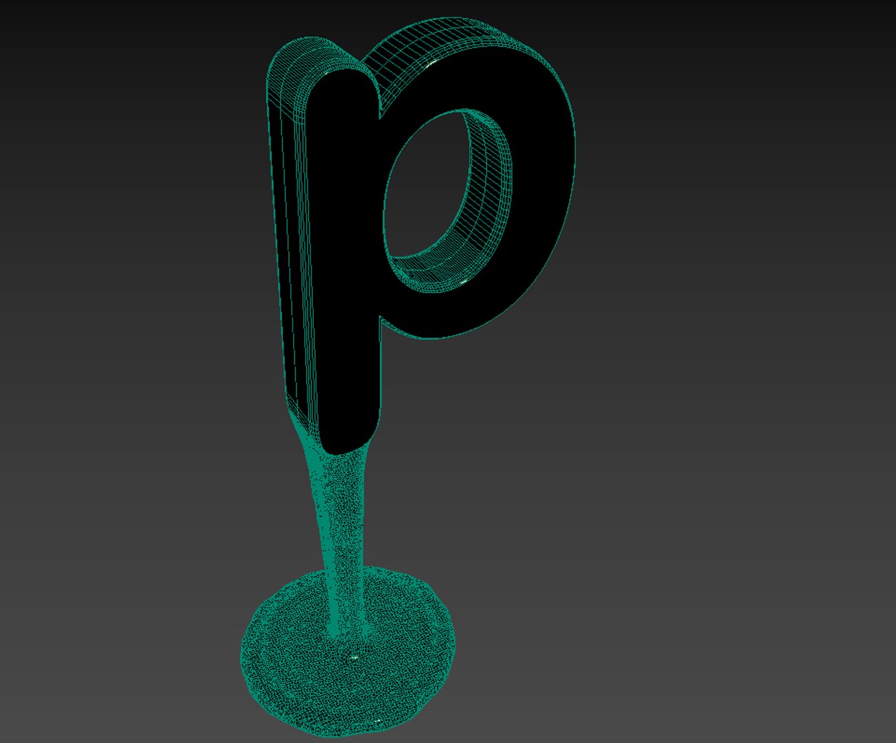 3D Model Letter - TurboSquid 1408520