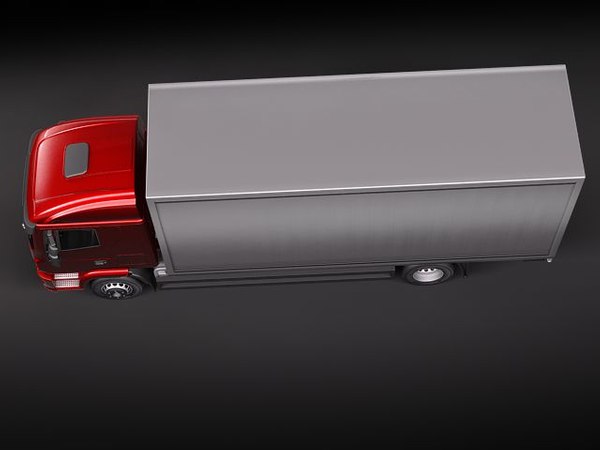 iveco eurocargo cargo truck 3d model