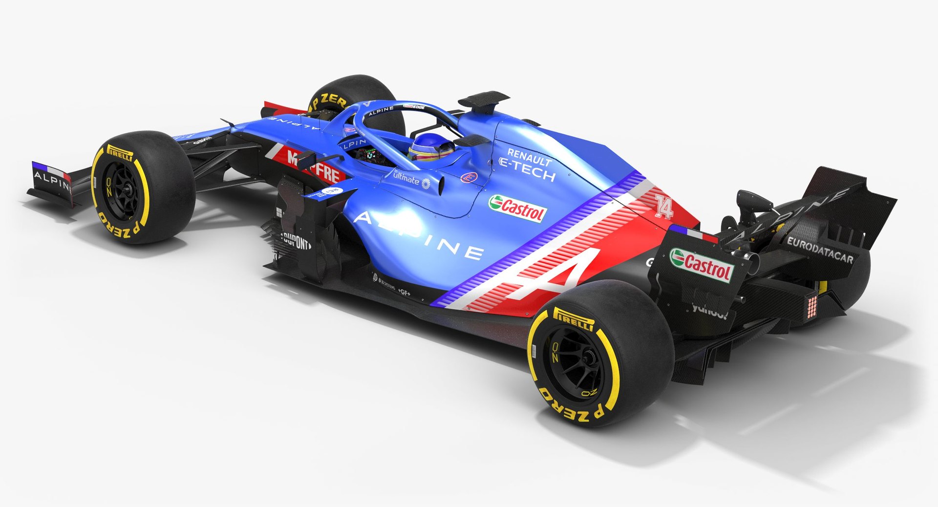 Alpine a521 f1 2021 model - TurboSquid 1705875