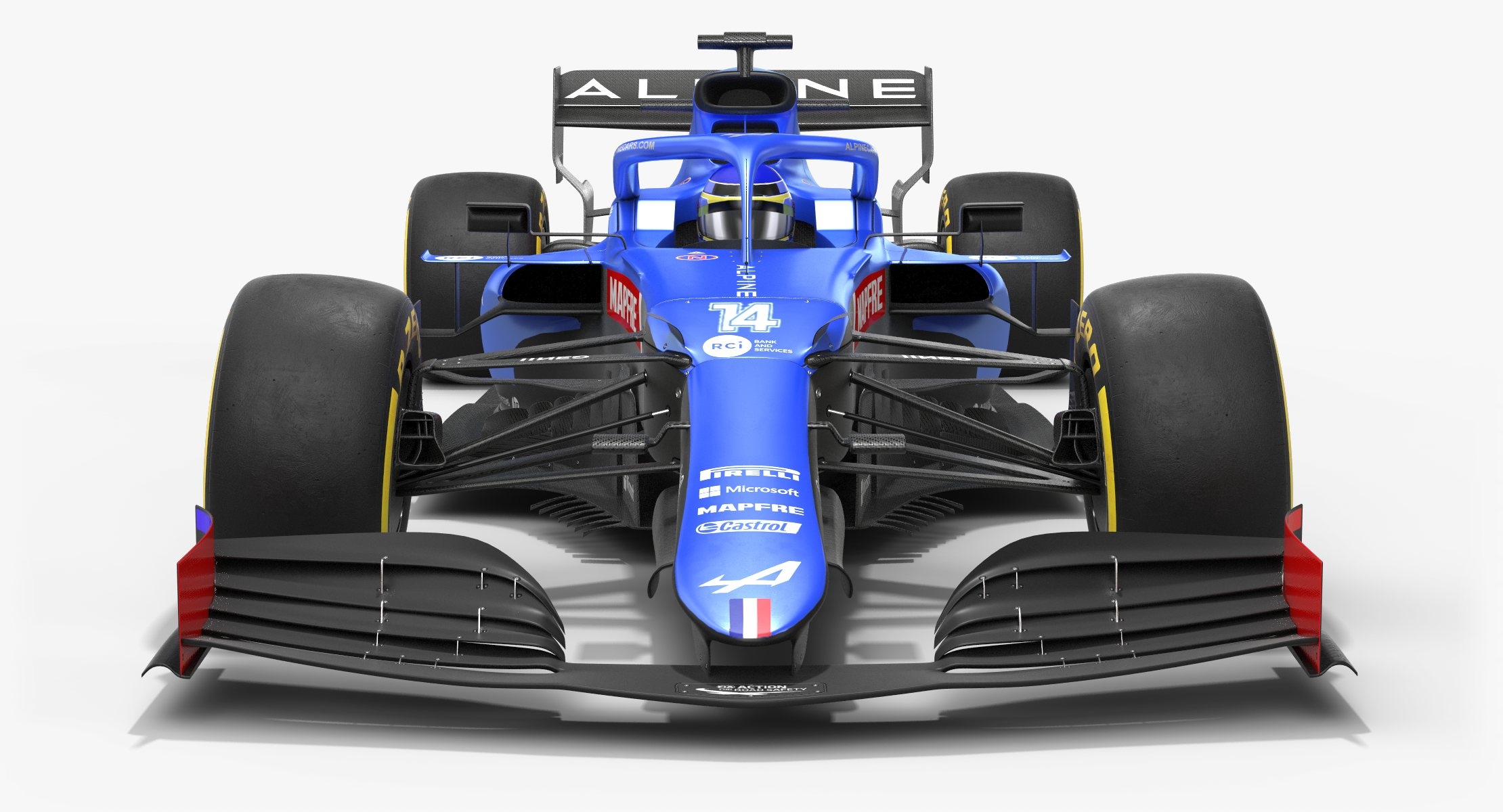 Alpine a521 f1 2021 model - TurboSquid 1705875