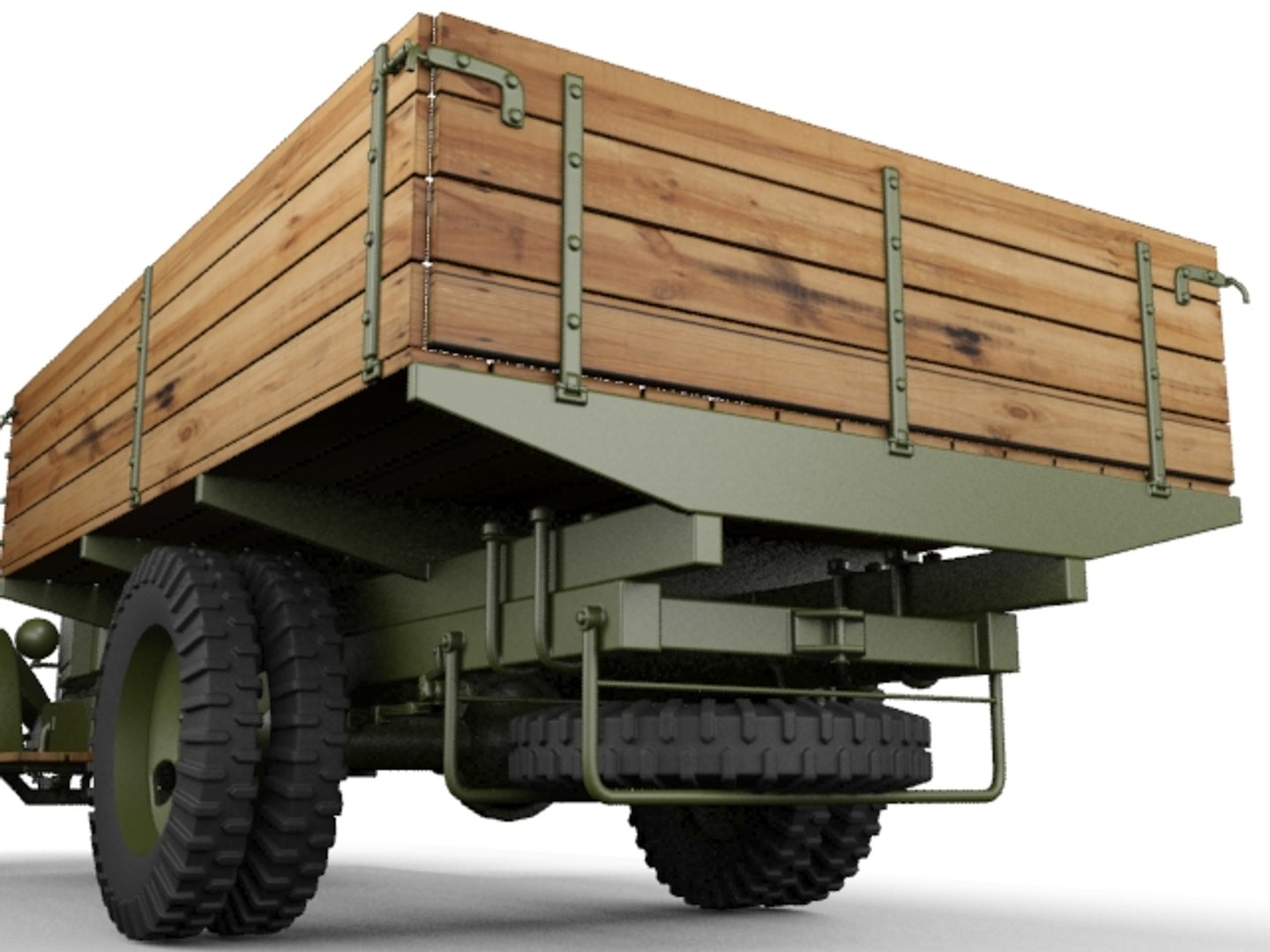 Zis-5 Truck 3d Model