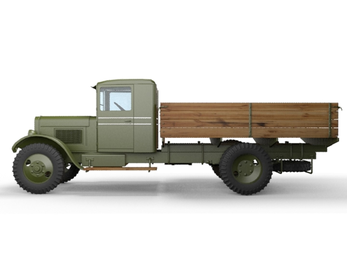 Zis-5 Truck 3d Model