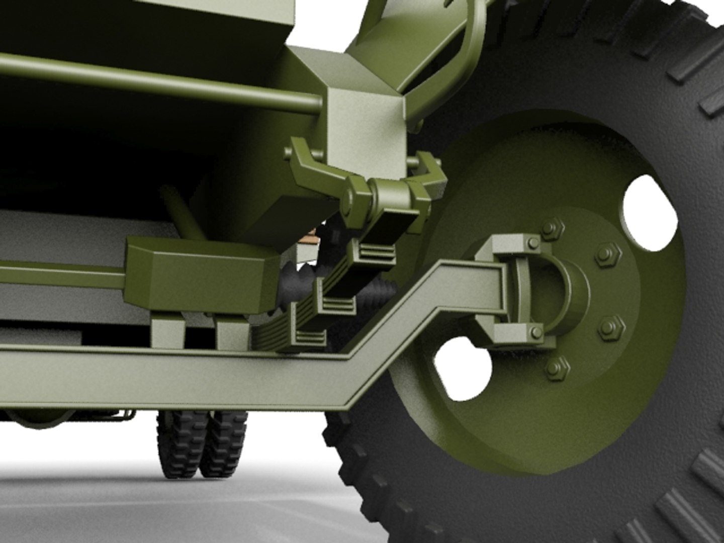 Zis-5 Truck 3d Model