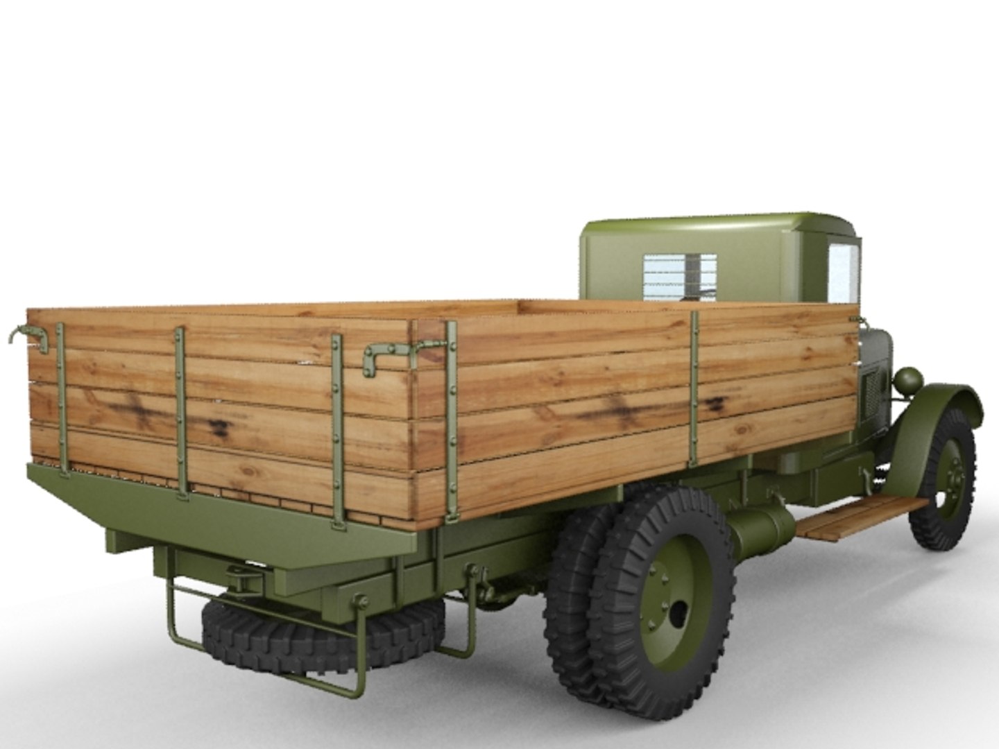 Zis-5 Truck 3d Model
