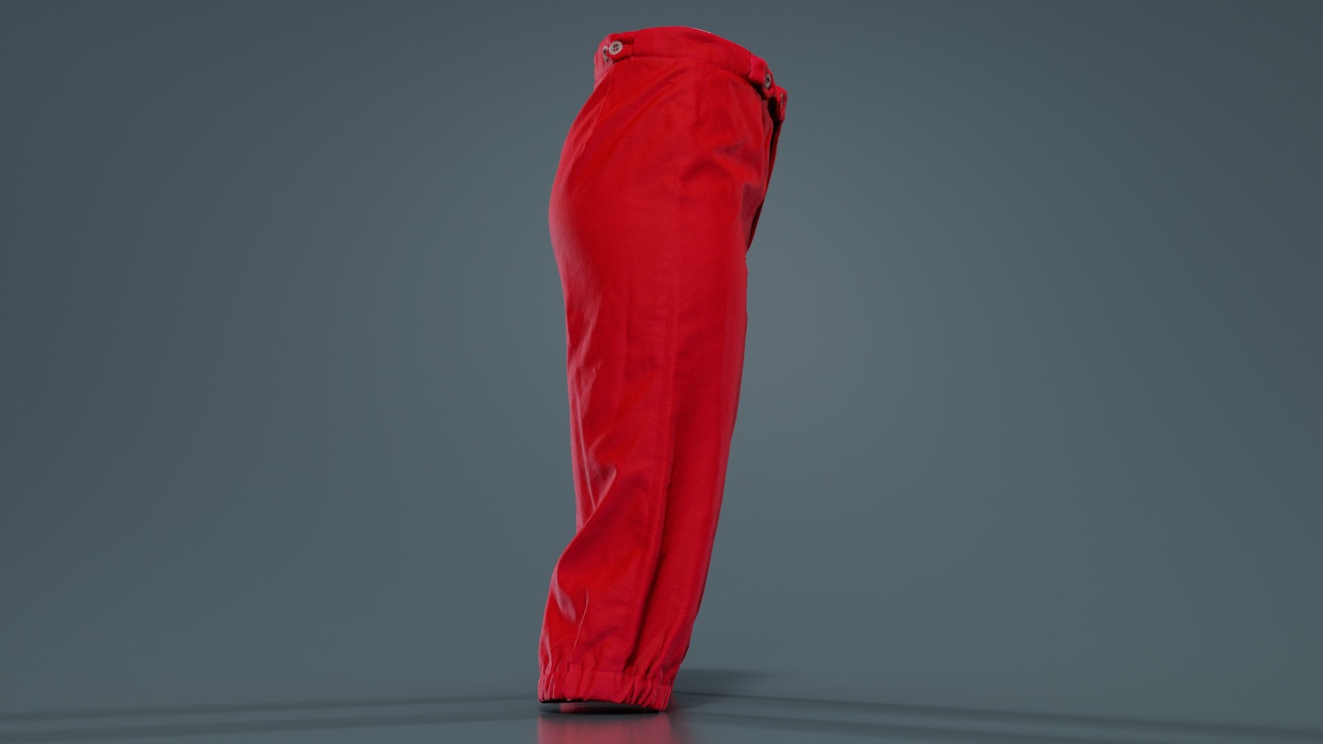 Floral Lackey Trousers Remastered 3D Model - TurboSquid 2360556