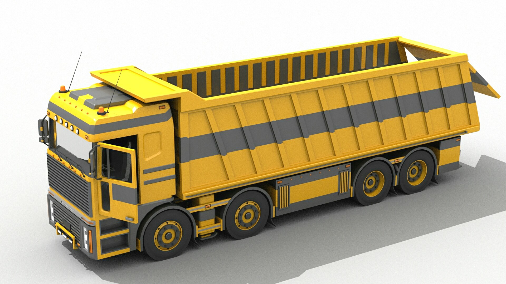 3D model truck construction - TurboSquid 1670397