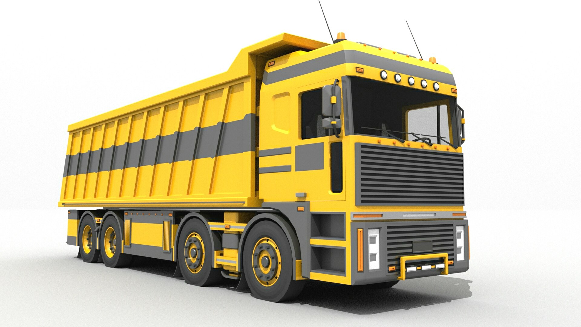 3D model truck construction - TurboSquid 1670397