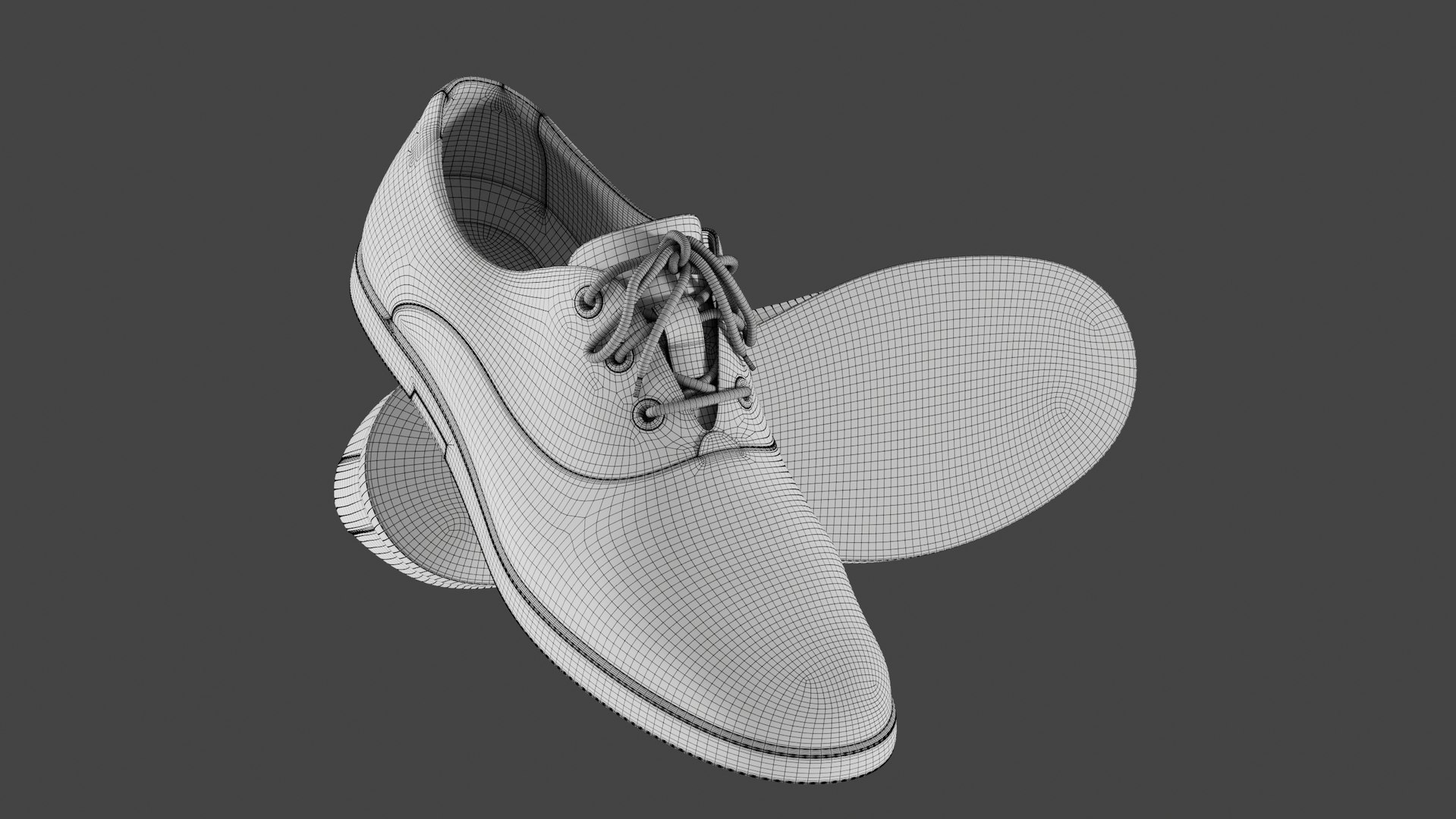 3D Mesh Shoes 38 - - TurboSquid 1647627