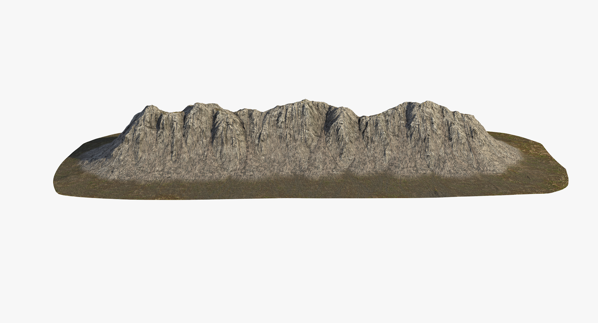 3D Mountain Ridge 7 - TurboSquid 1259724