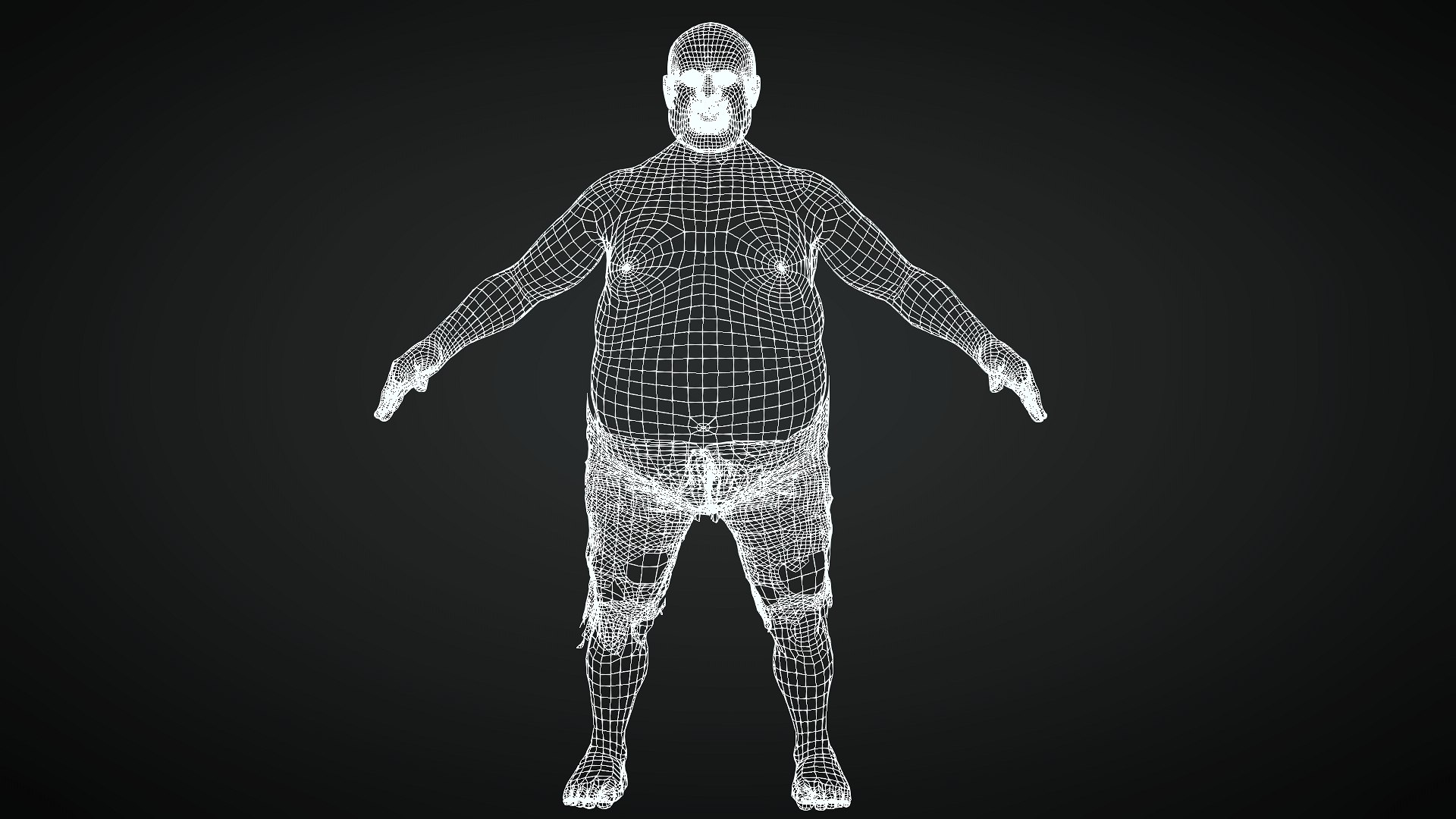 Zombie Fat Low-poly 3D Model 3D - TurboSquid 1873183