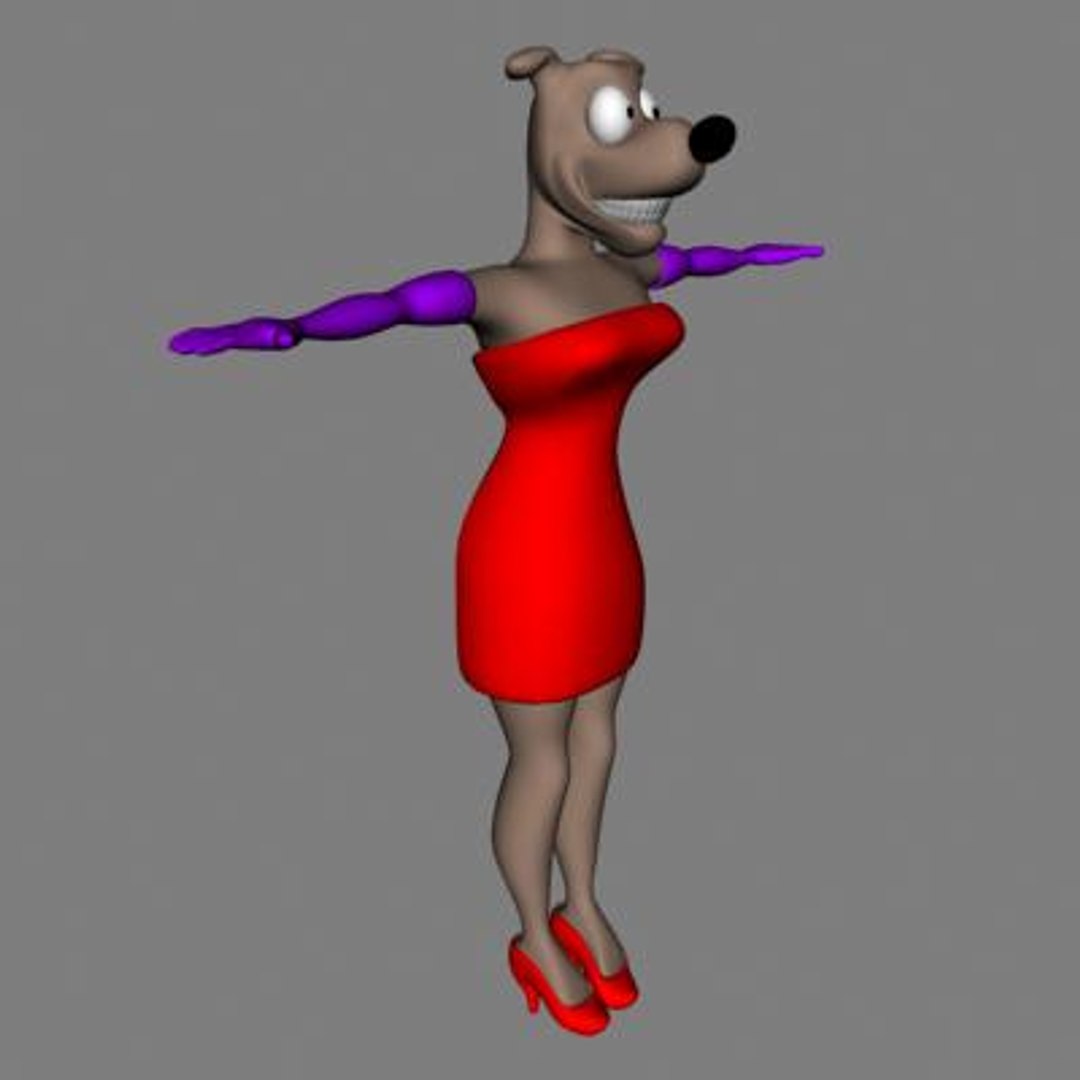 Lwo Cartoon Character