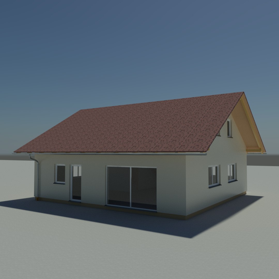 3d model german family home