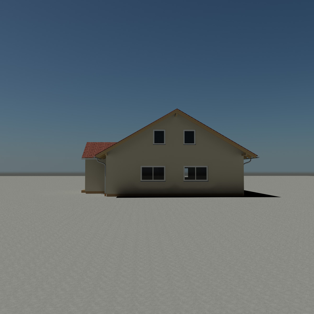 3d model german family home