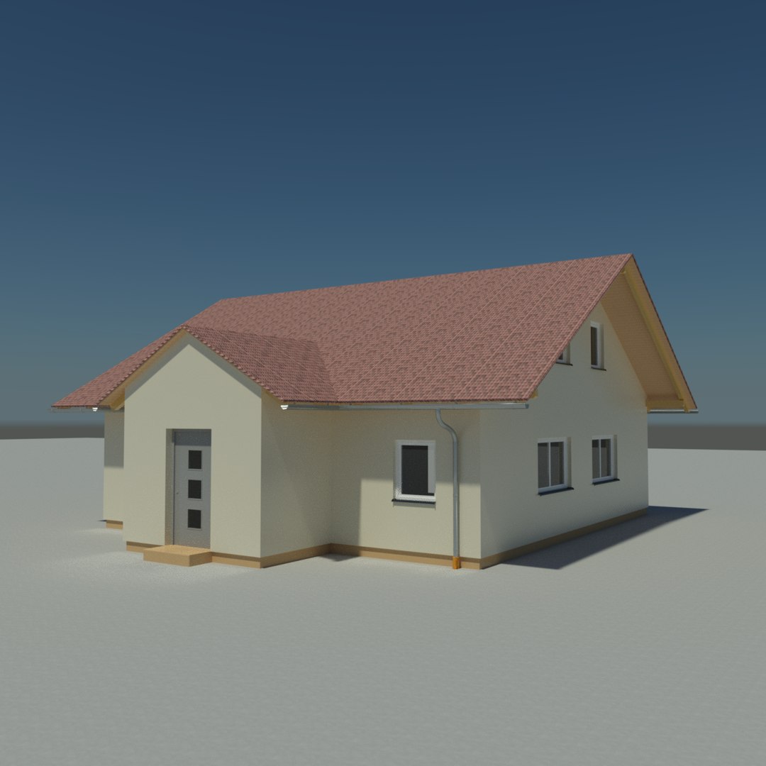 3d model german family home