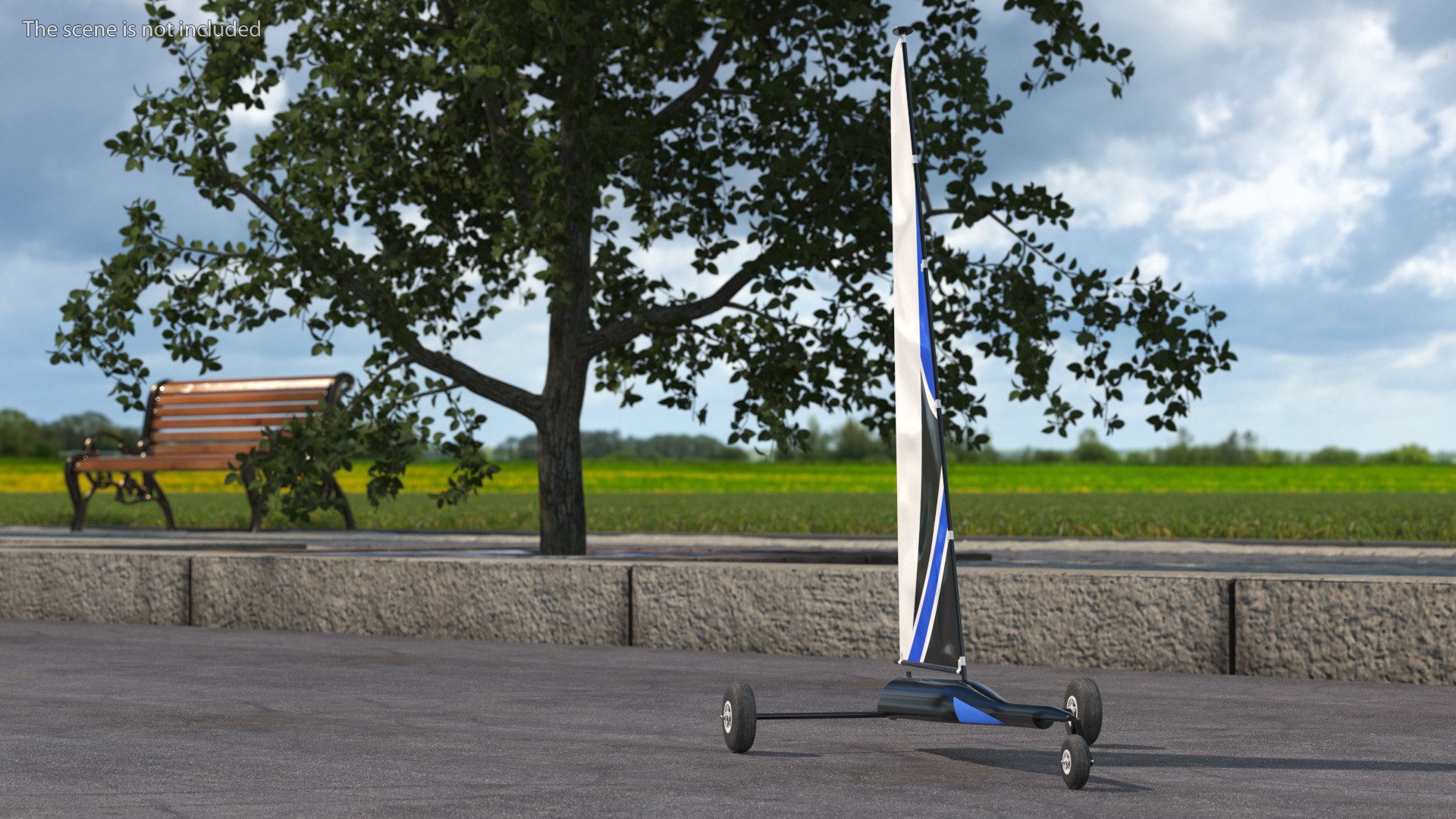 Remote Control Land Yacht Rigged 3D Model - TurboSquid 2003912