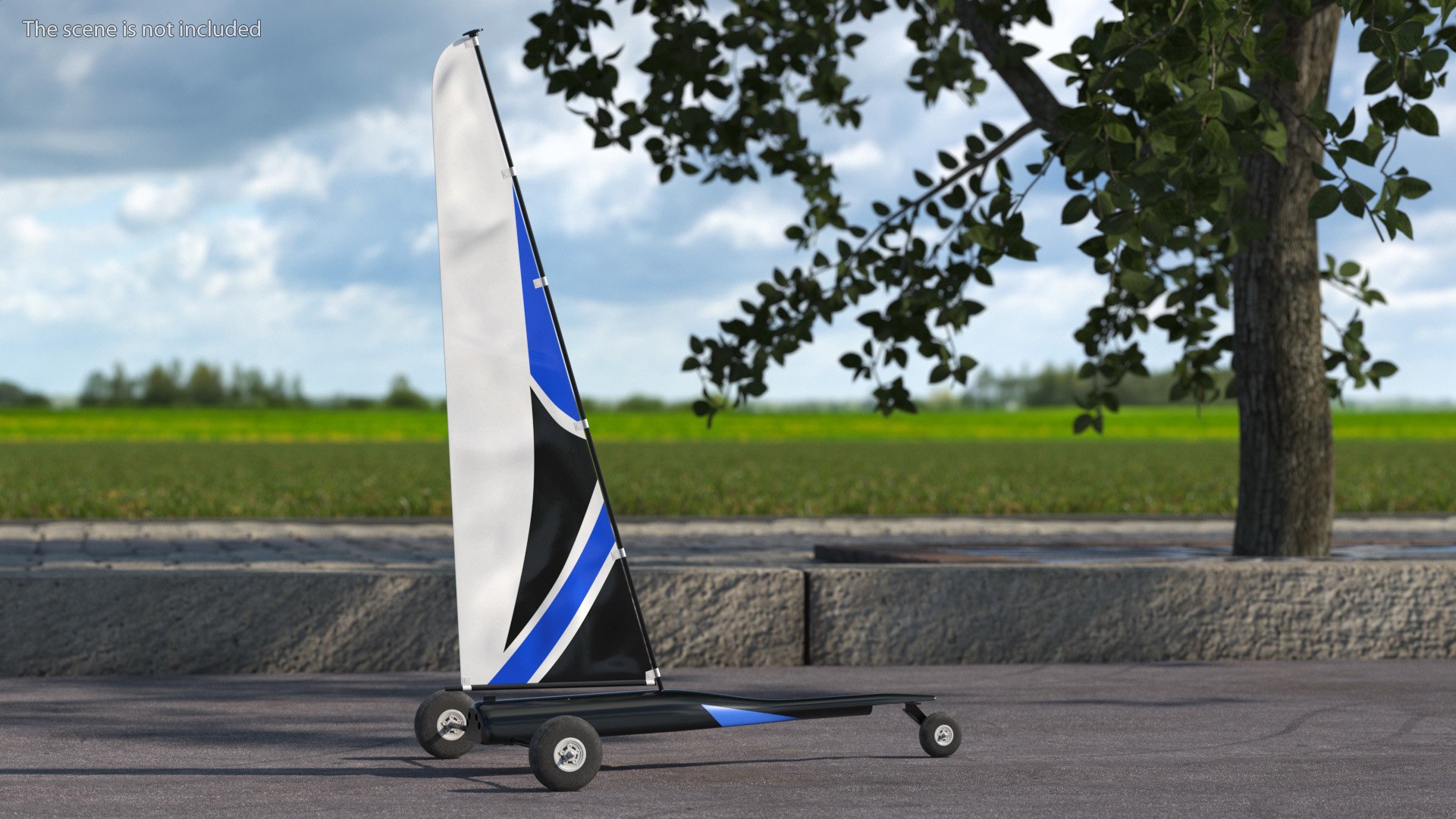 Remote Control Land Yacht Rigged 3D Model - TurboSquid 2003912