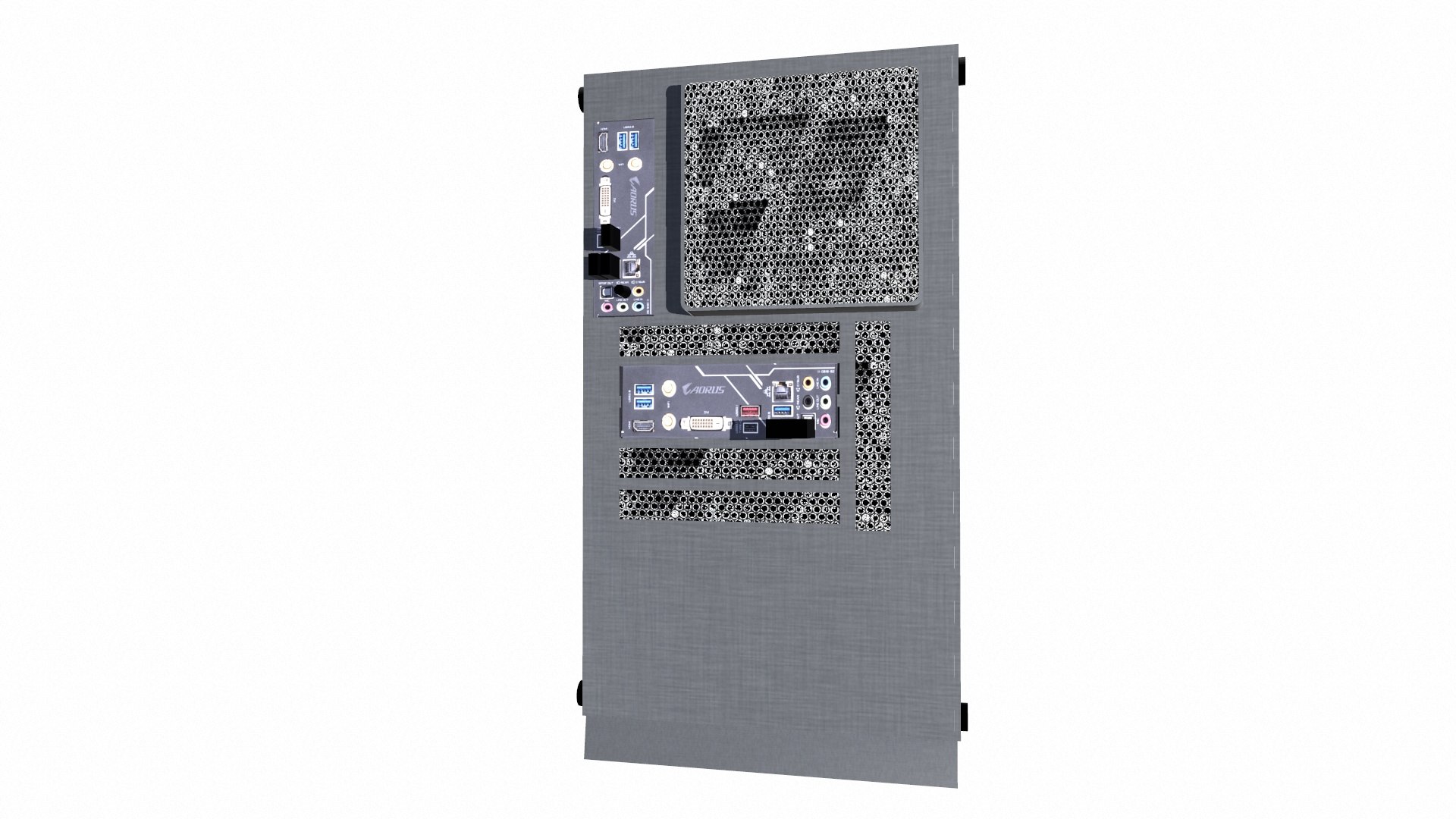 NZXT Gaming PC Gaming Computer 3D Model - TurboSquid 2343294