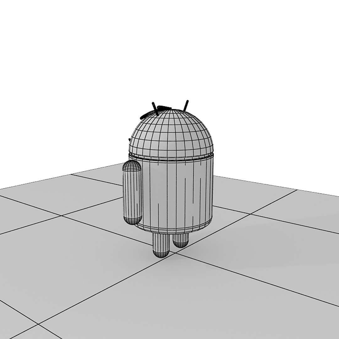 Android Men 3d Model