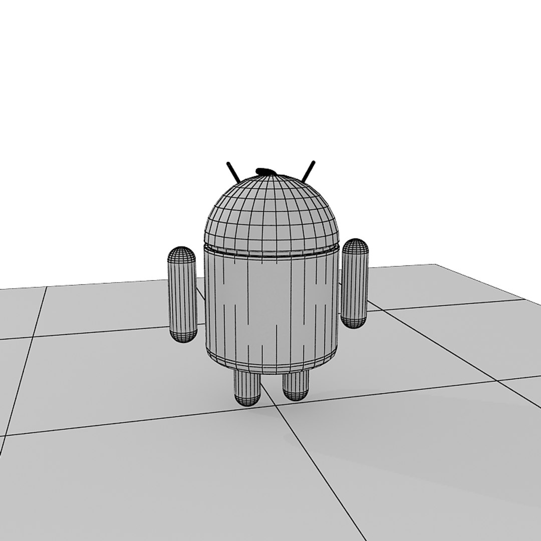 Android Men 3d Model