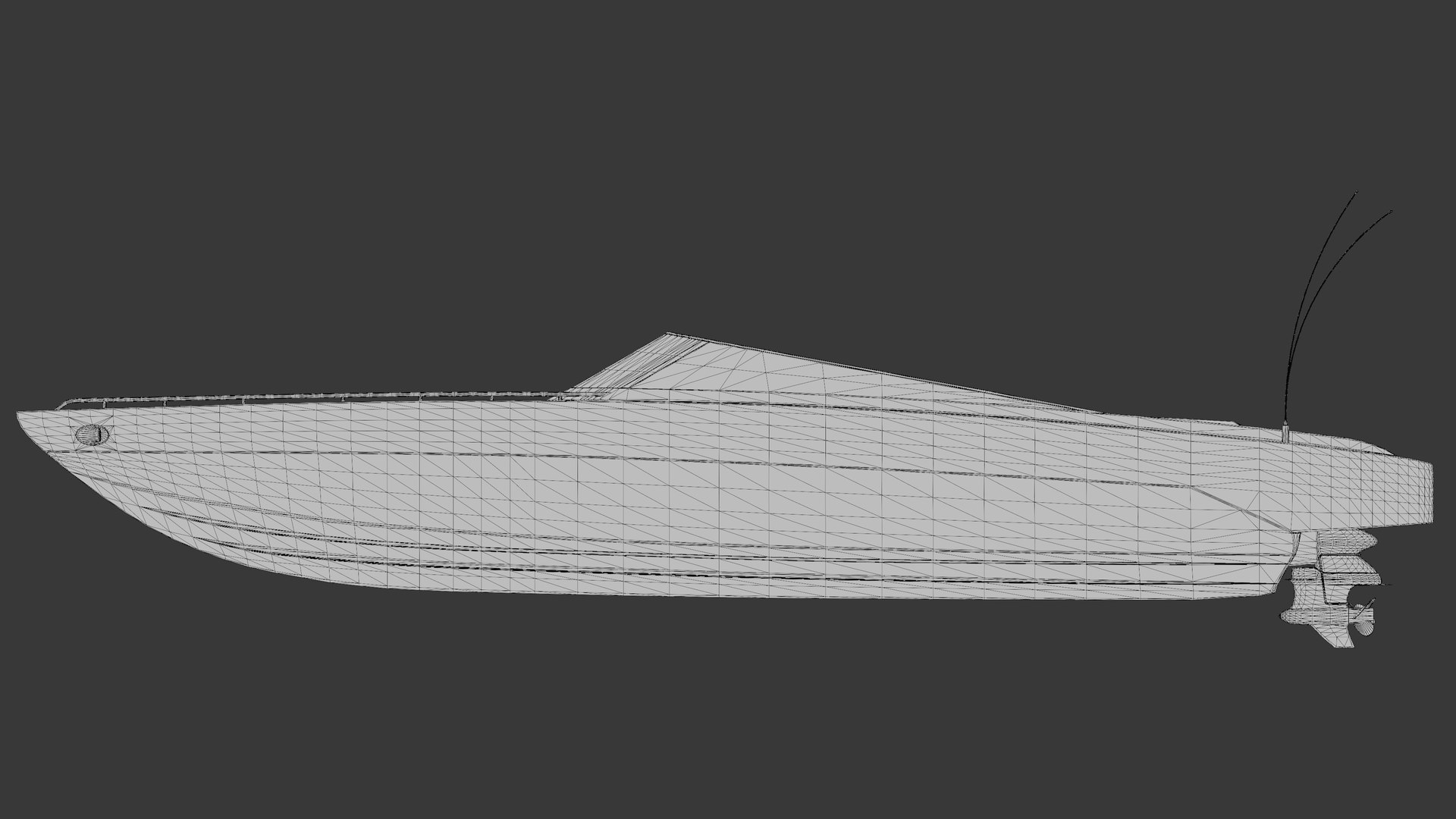 Blaze38X High Poly Speedboat 3D Model - TurboSquid 2381396