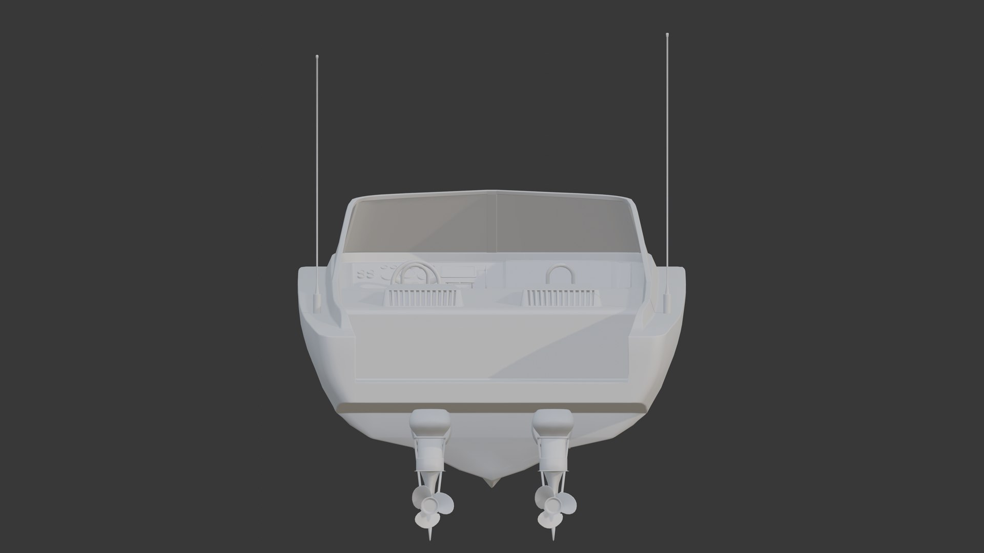 Blaze38X High Poly Speedboat 3D Model - TurboSquid 2381396