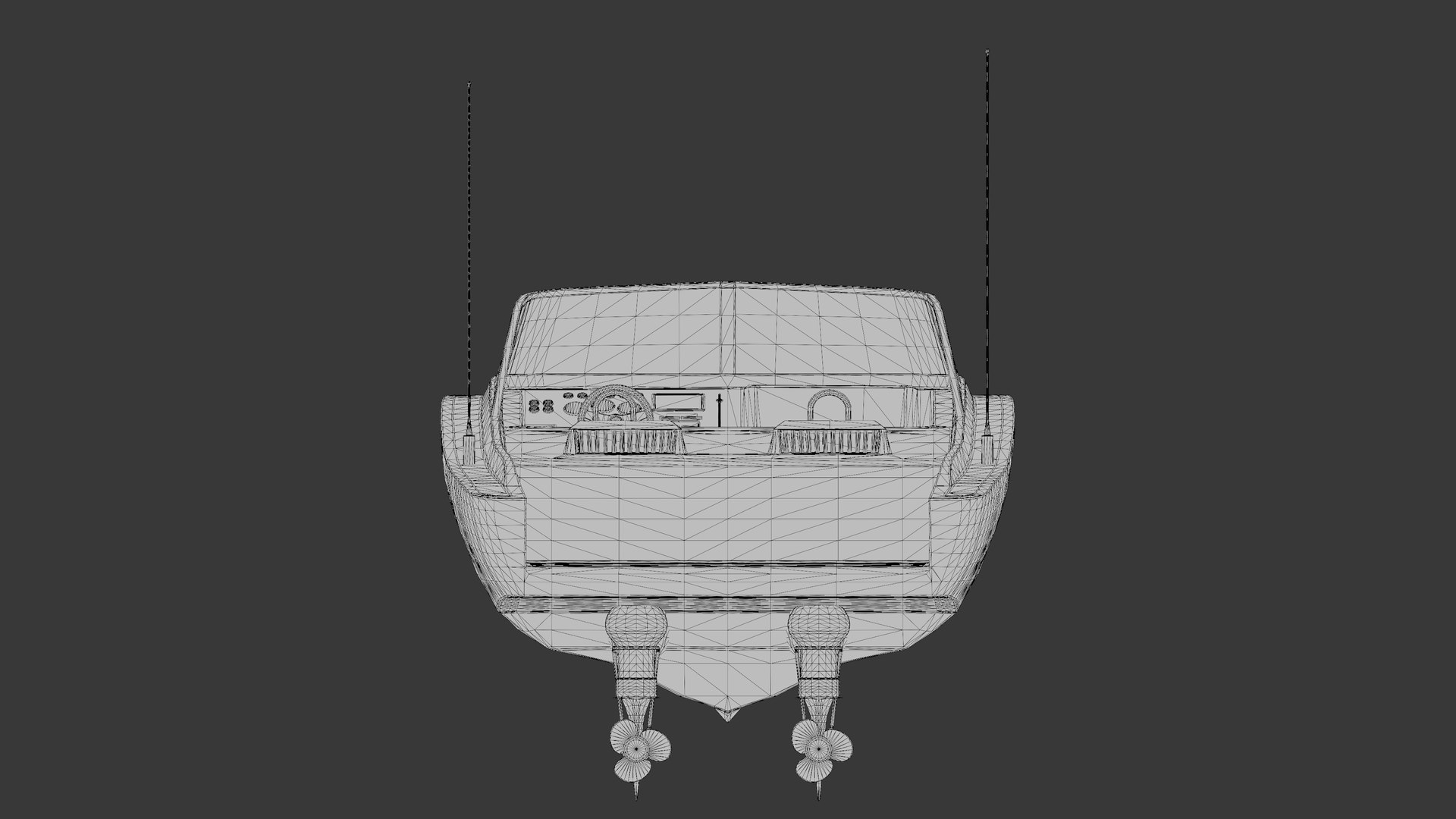 Blaze38X High Poly Speedboat 3D Model - TurboSquid 2381396