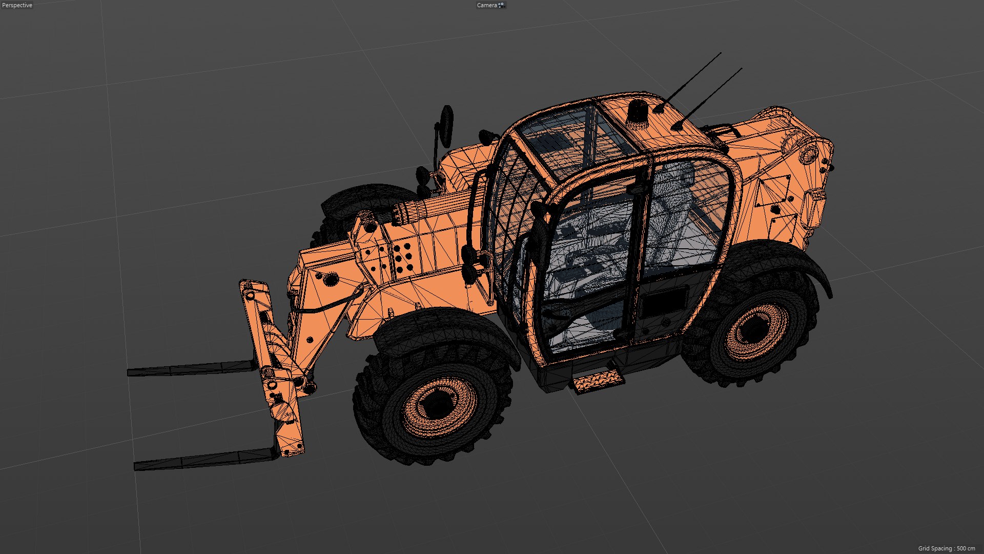 3D Telescopic Handler - TurboSquid 2078392